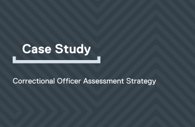 Correctional Officer Assessment Strategy – EPSI